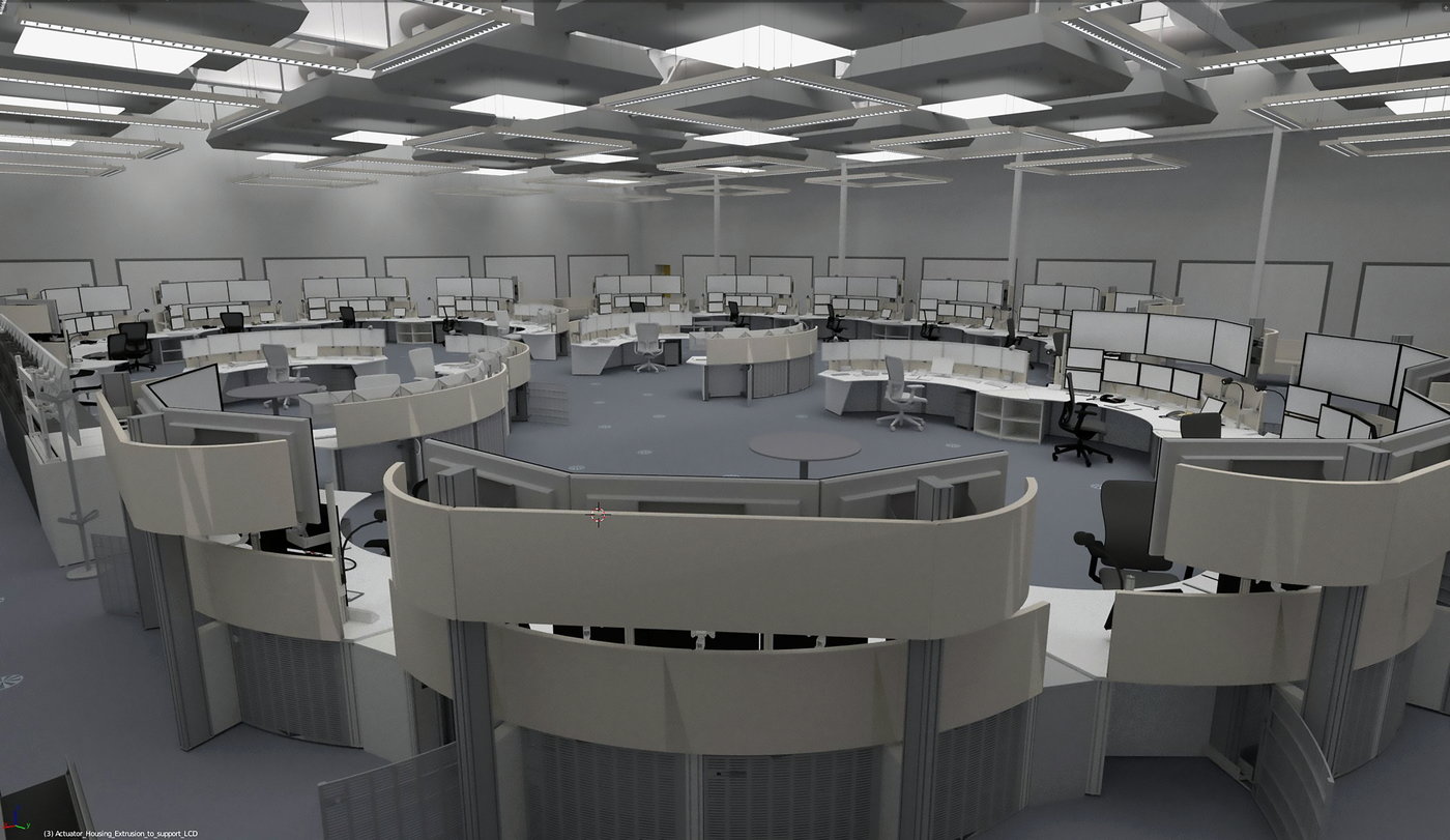 London Underground TfL Train/Signal Control Centre Design: 01 by Paul ...