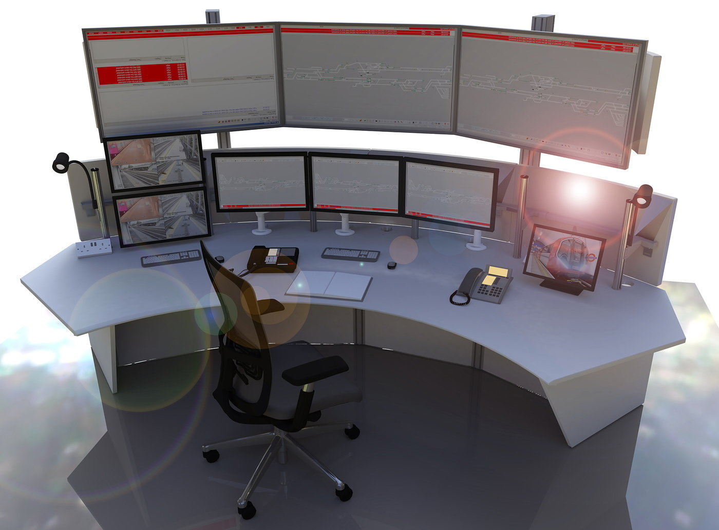 London Underground TfL Train/Signal Control Centre Human Factors Design ...