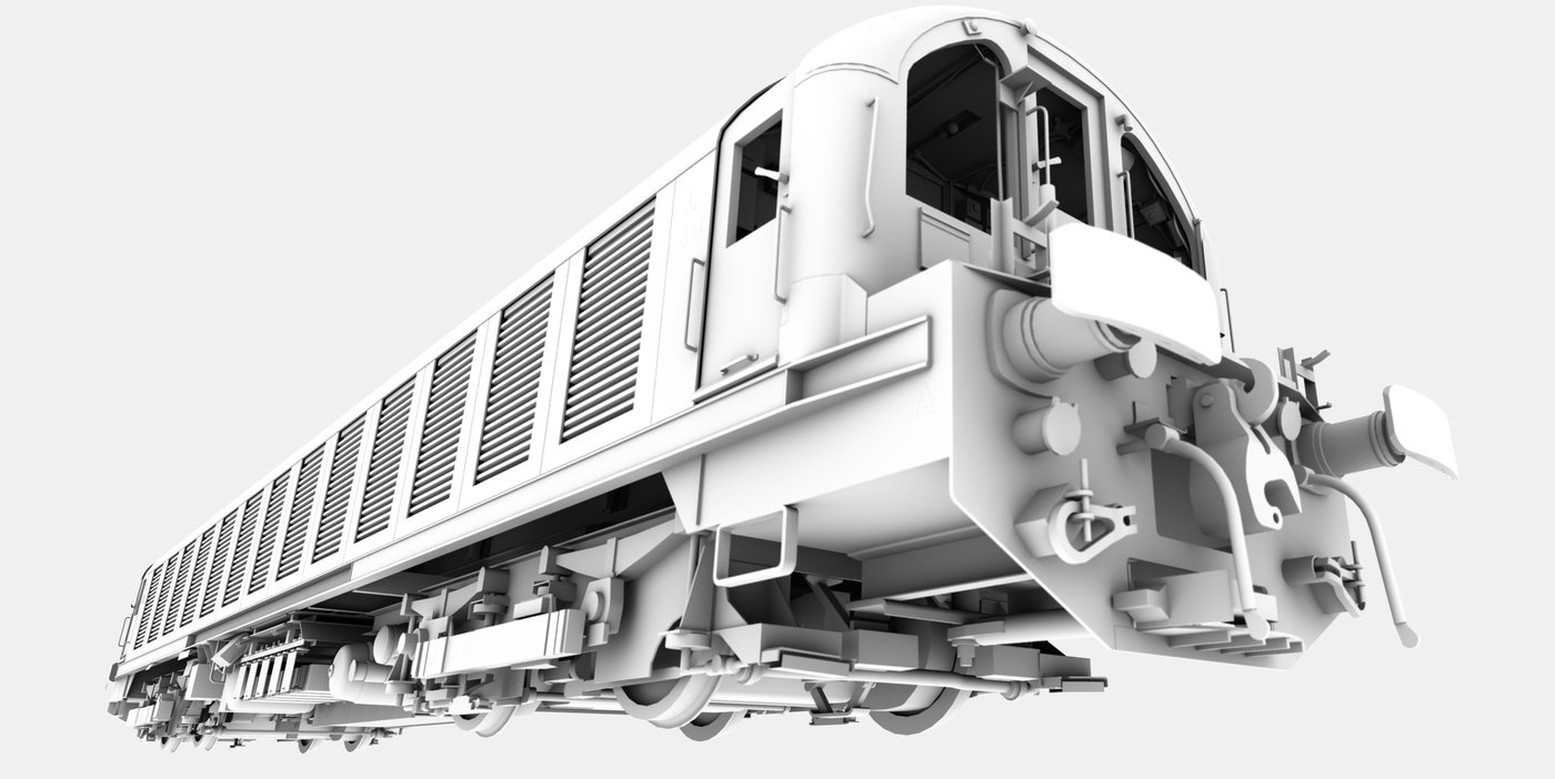 3D Model: BSBS Battery Loco by Paul Alexander Brown at Coroflot.com