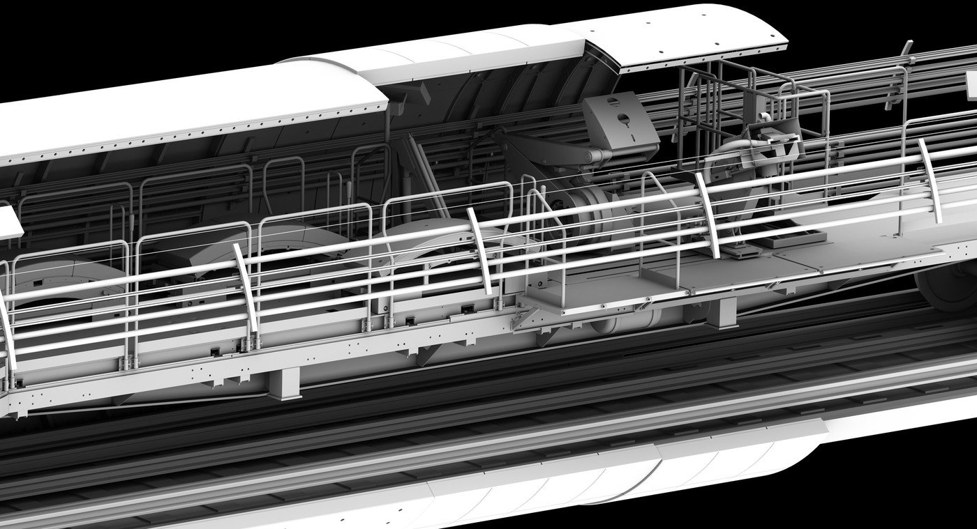 Tunneling / Rolling Stock Design by Paul Alexander Brown at Coroflot.com