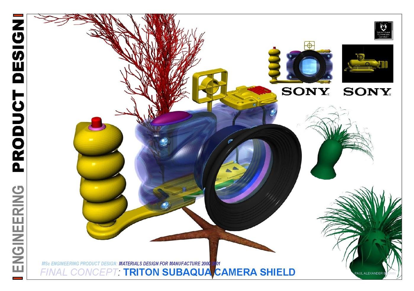 Sony Underwater Camera Casing by Paul Alexander Brown at Coroflot.com