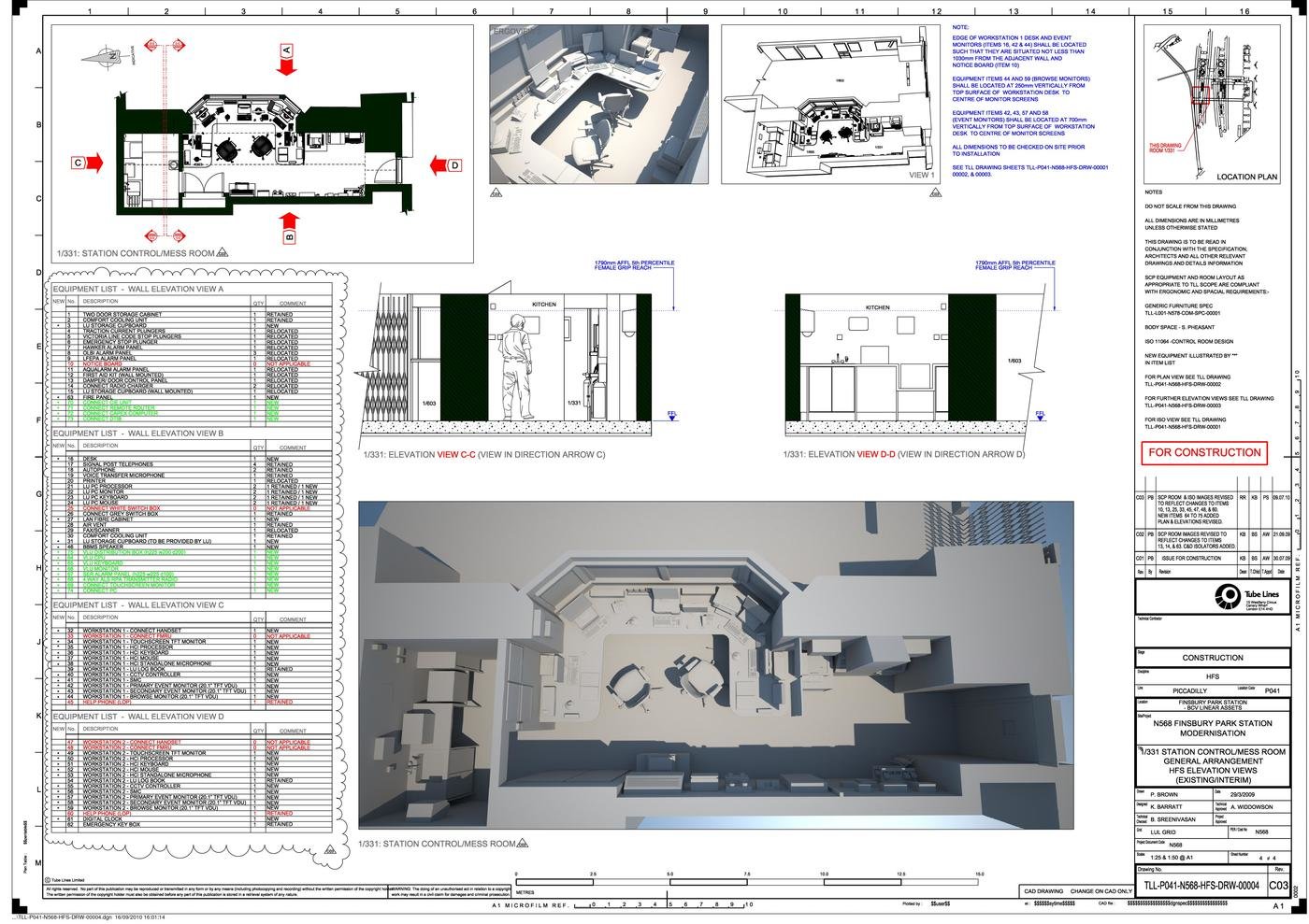 HF CAD Installation drawings by Paul Alexander Brown at Coroflot.com