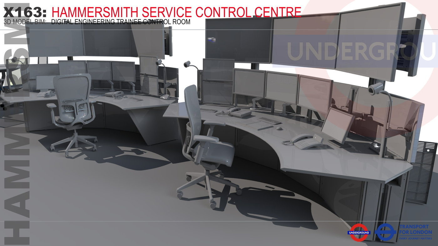 London Underground TfL Train/Signal Control Centre Design: 03 by Paul ...