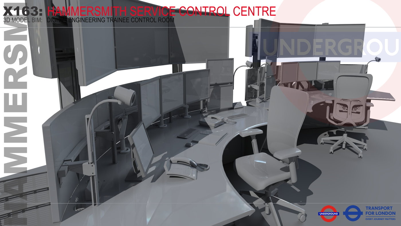 London Underground TfL Train/Signal Control Centre Design: 03 by Paul ...