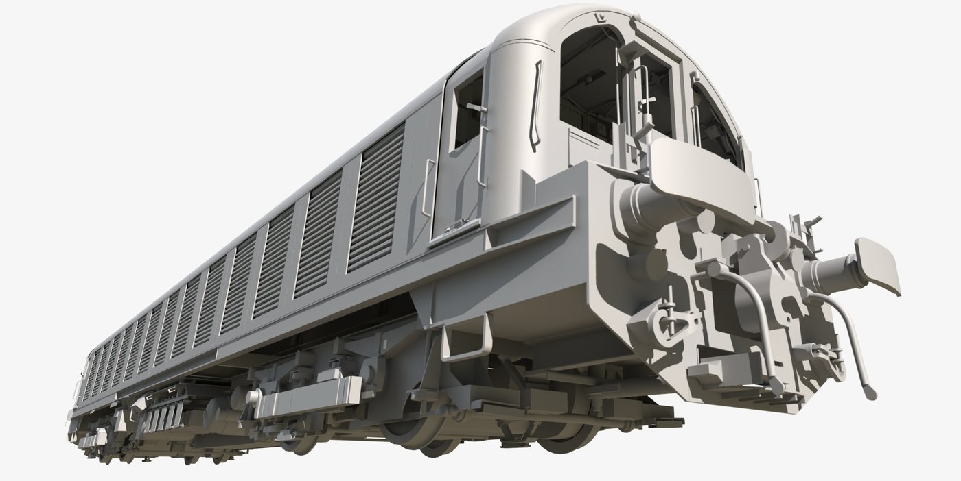 3D Model: BSBS Battery Loco by Paul Alexander Brown at Coroflot.com