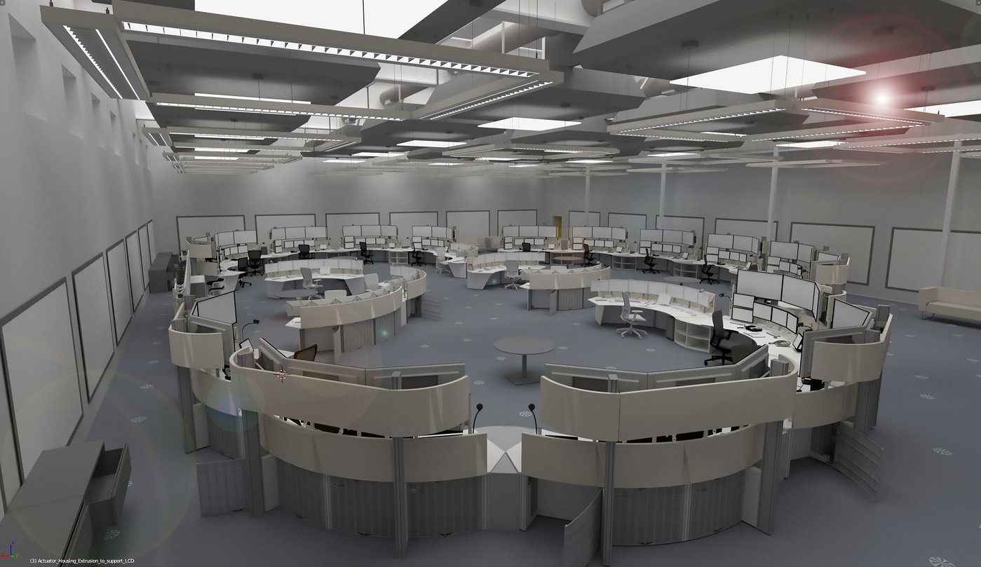 London Underground TfL Train/Signal Control Centre Design: 01 by Paul ...