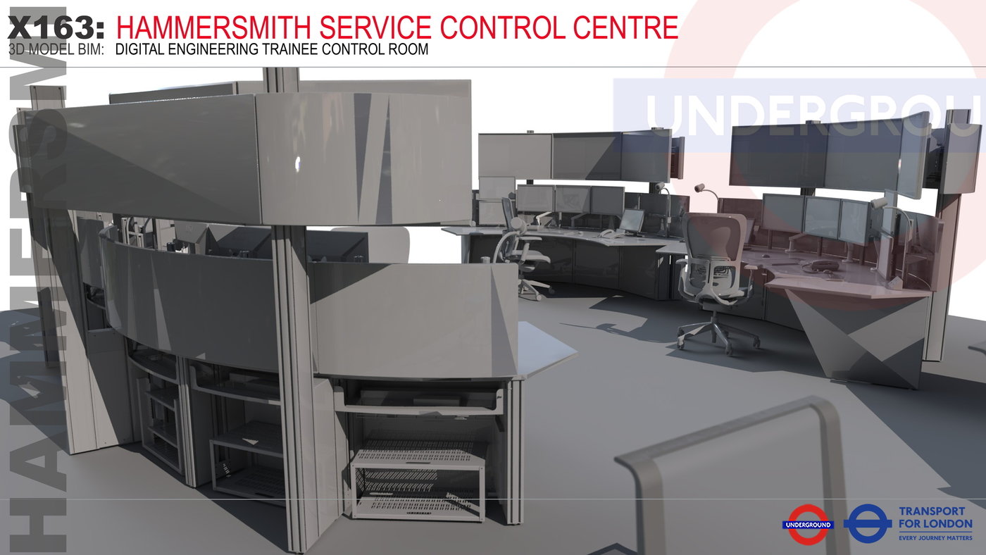 London Underground TfL Train/Signal Control Centre Design: 03 by Paul ...