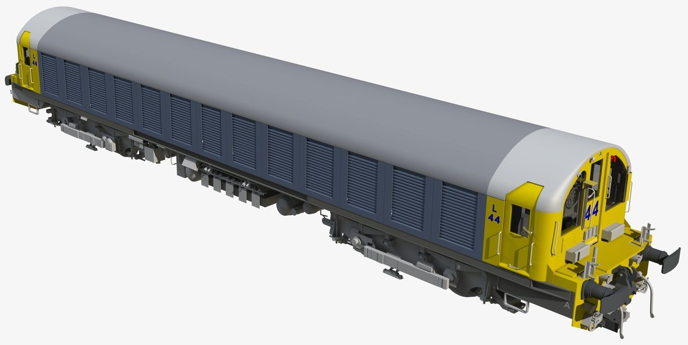 3D Model: BSBS Battery Loco by Paul Alexander Brown at Coroflot.com