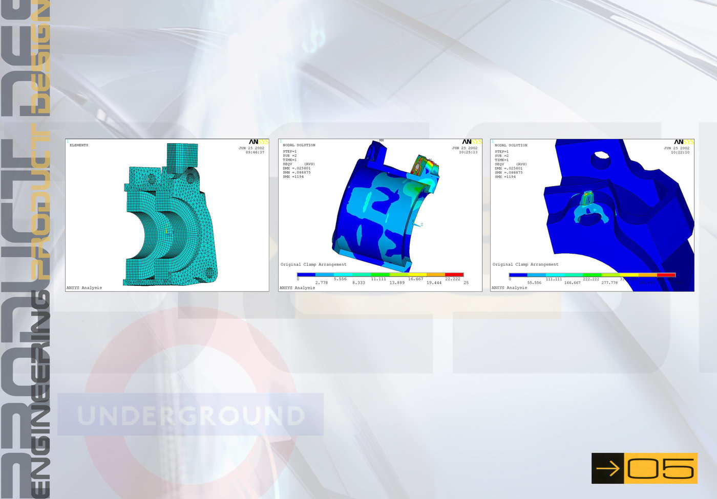 Ansys FEA Analysis Design by Paul Alexander Brown at Coroflot.com