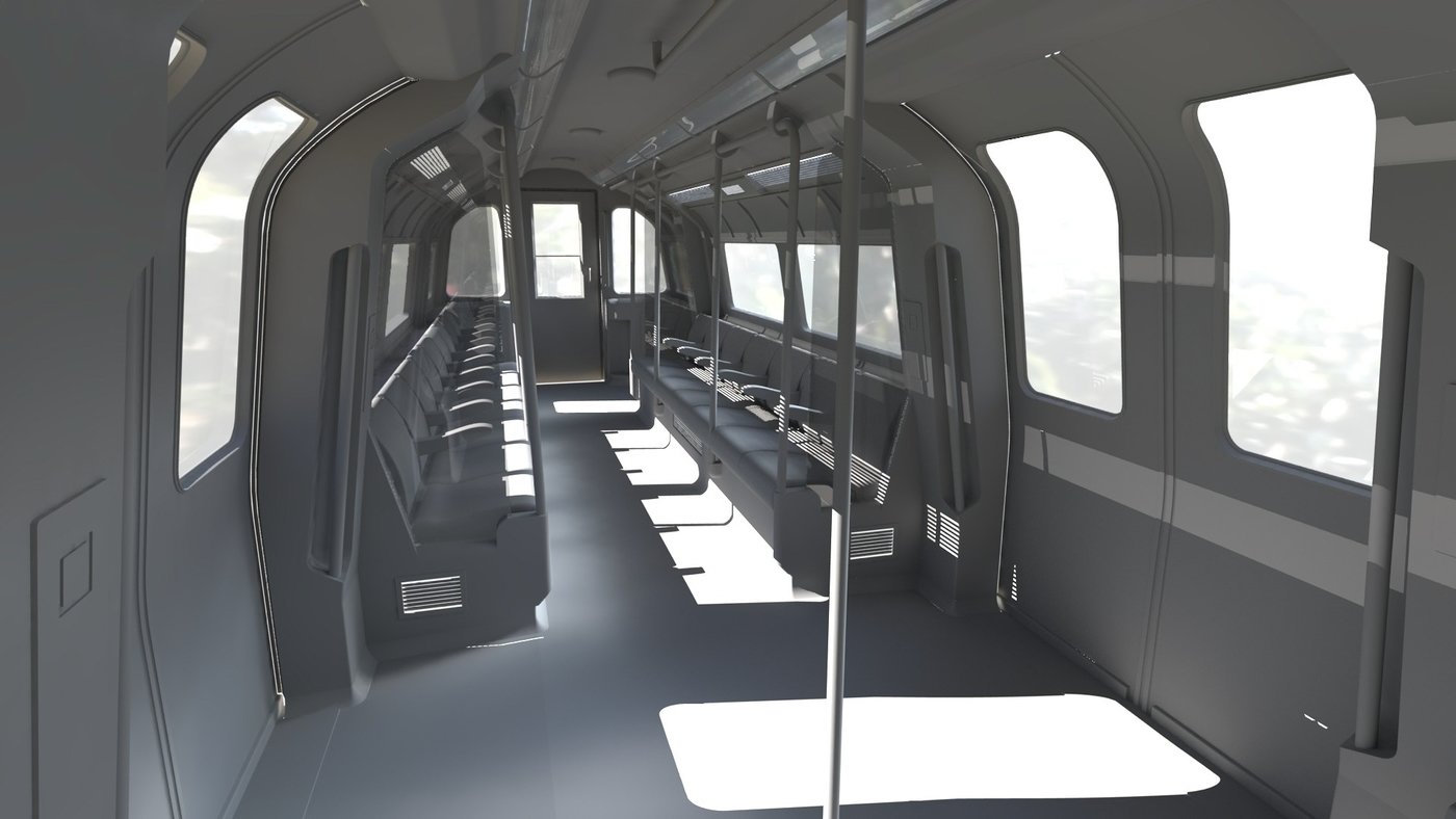 London Underground TfL Rolling Stock (Scan to BIM) Tender Design VR AR ...