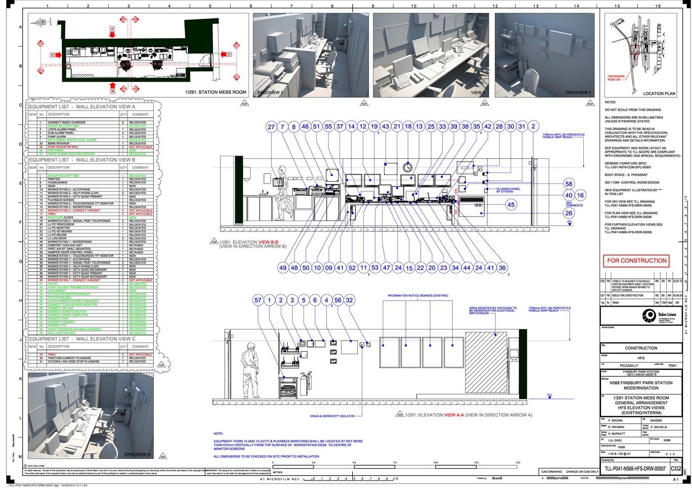 HF CAD Installation drawings by Paul Alexander Brown at Coroflot.com