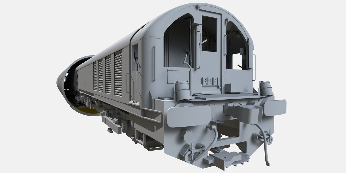 3D Model: BSBS Battery Loco by Paul Alexander Brown at Coroflot.com
