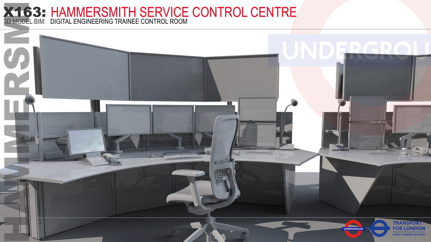 London Underground TfL Train/Signal Control Centre Design: 03 by Paul ...