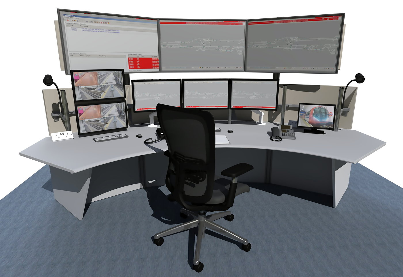 London Underground TfL Train/Signal Control Centre Human Factors Design ...