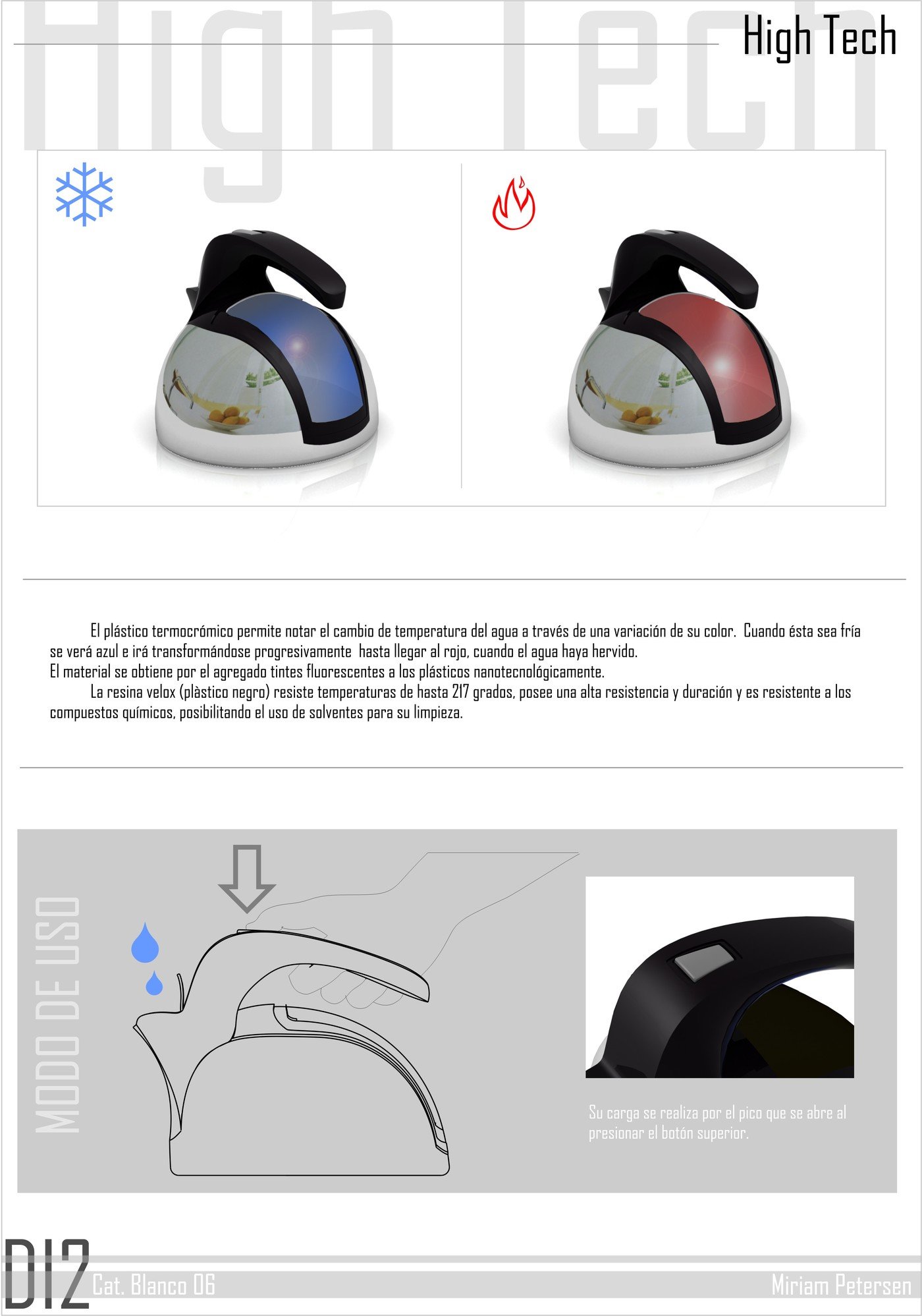 Pava high tech- High Tech Kettle by Miriam Petersen at Coroflot.com