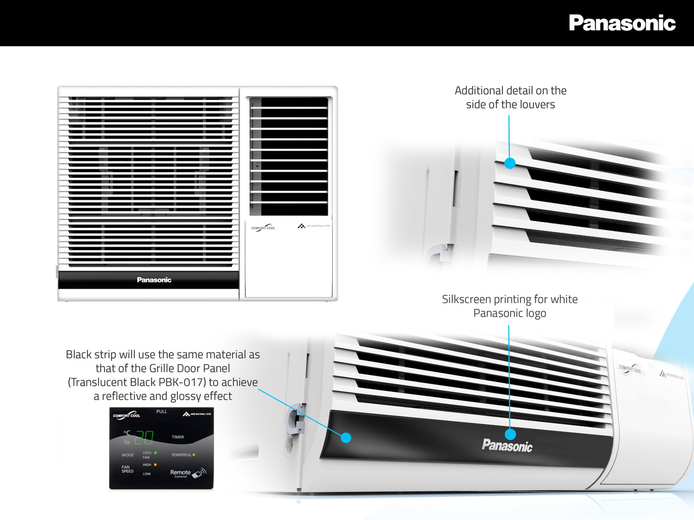Panasonic - Window AC - in production by Nicole Varona at Coroflot.com
