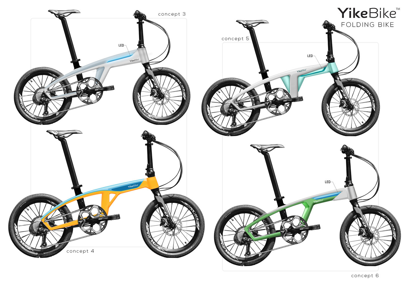 Bike Design - Yike Bike electric folding bike by Nicole Varona at ...