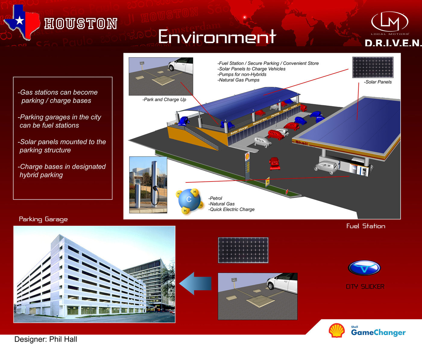 Local Motors Shell Game Changer by Phil Hall, MBA at Coroflot.com