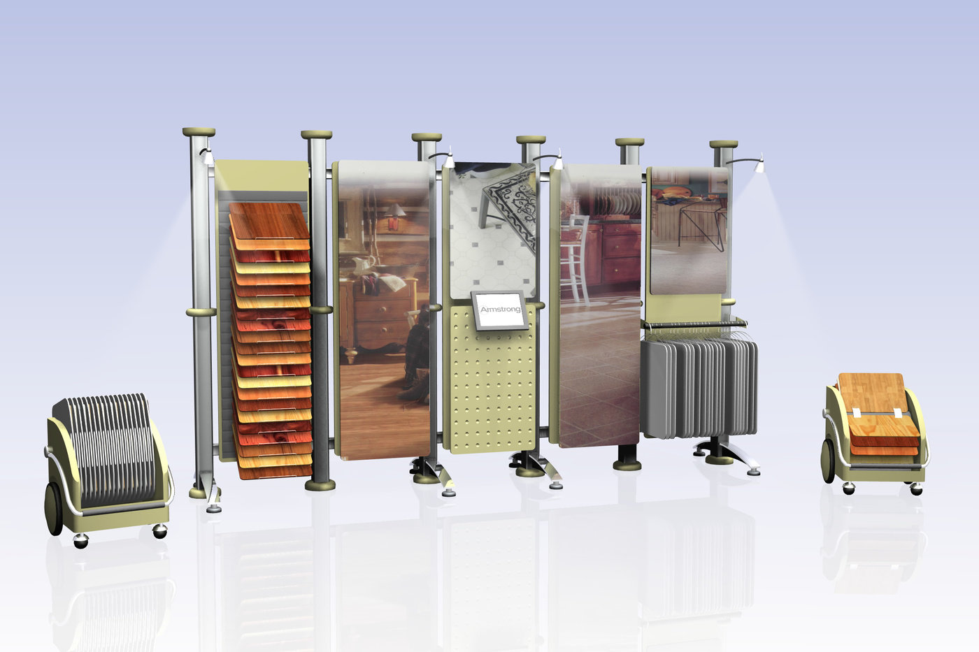 Armstrong Flooring Fixtures by Steven Krause at Coroflot.com