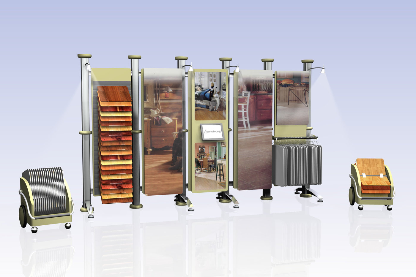 Armstrong Flooring Fixtures by Steven Krause at Coroflot.com