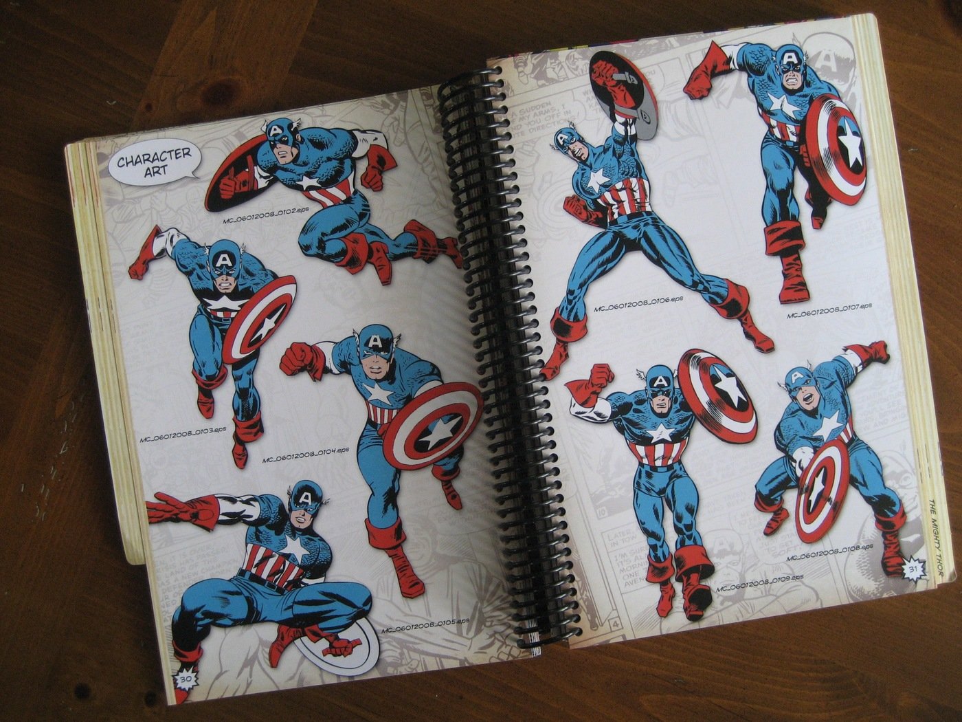 Marvel Comics Style Guide - Marvel by Julie Santomero at Coroflot.com