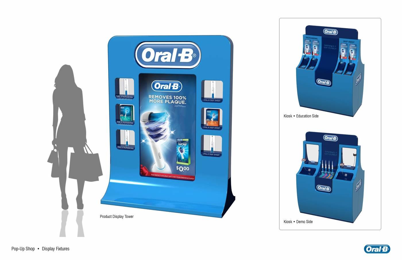 Oral-B | Pop-Up Shop by Angie Bertelsman at Coroflot.com