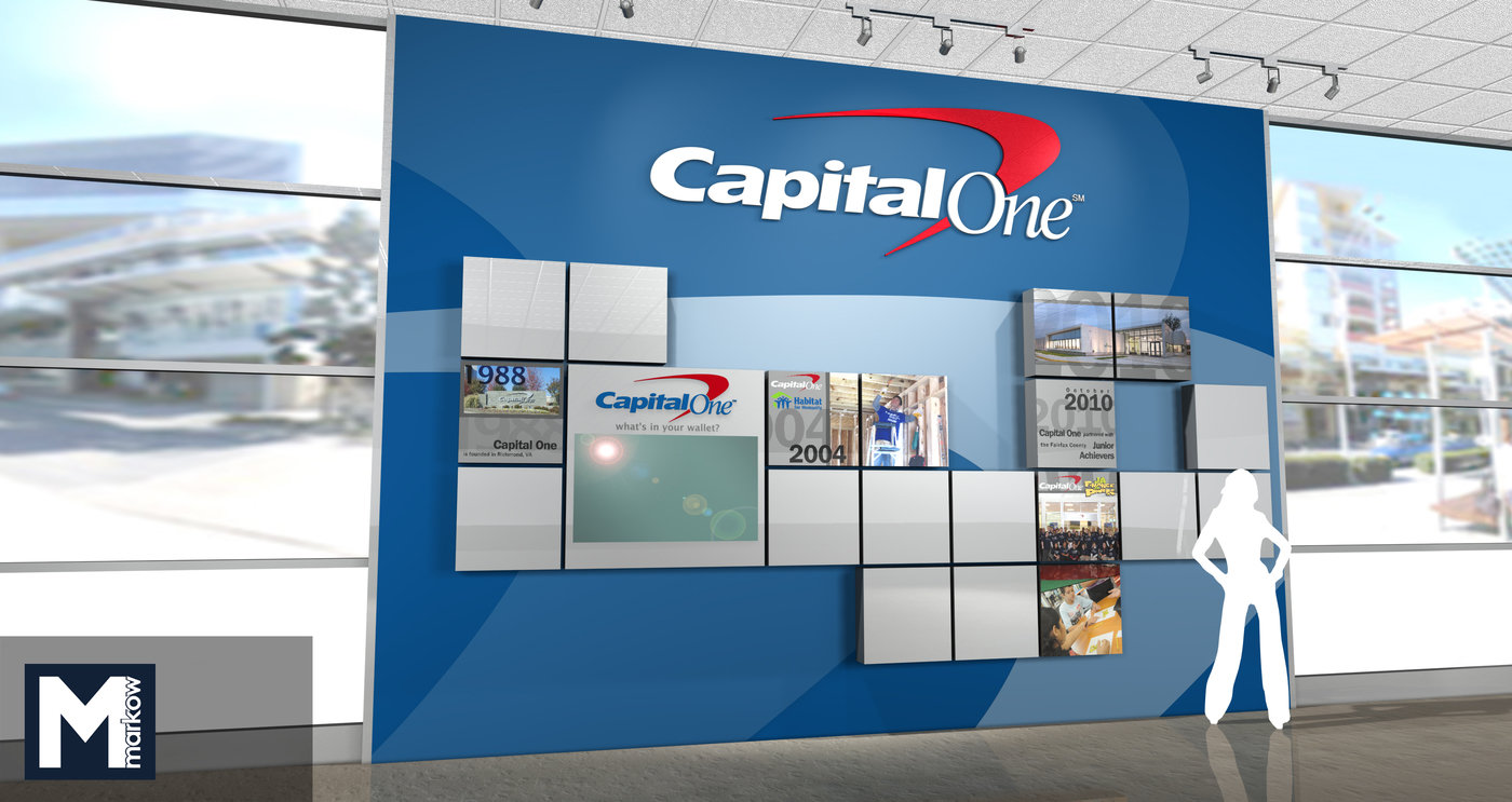 Capital One Interactive Timeline by Matthew Markow at Coroflot.com