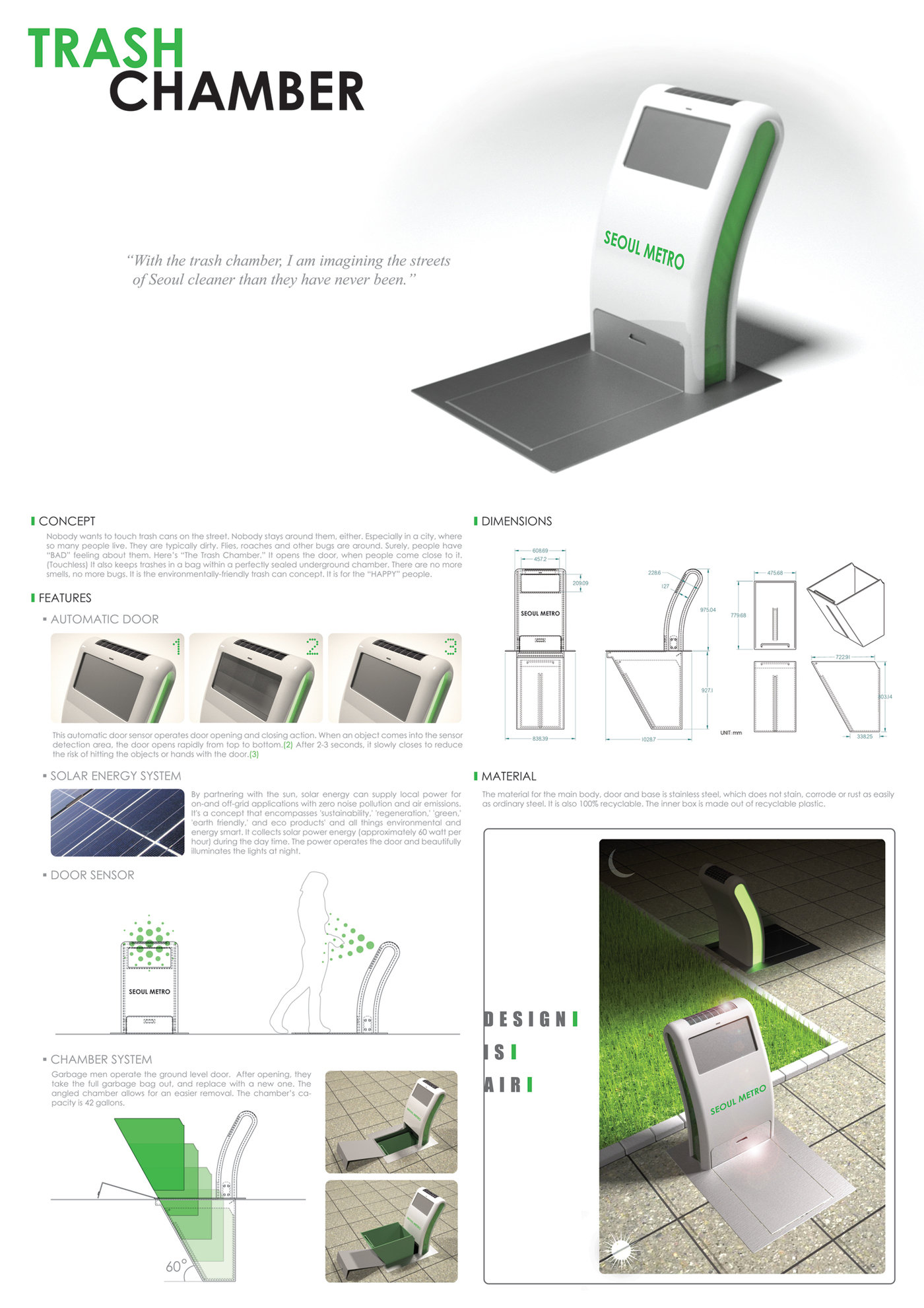 Trash Chamber by Jae Chang at Coroflot.com