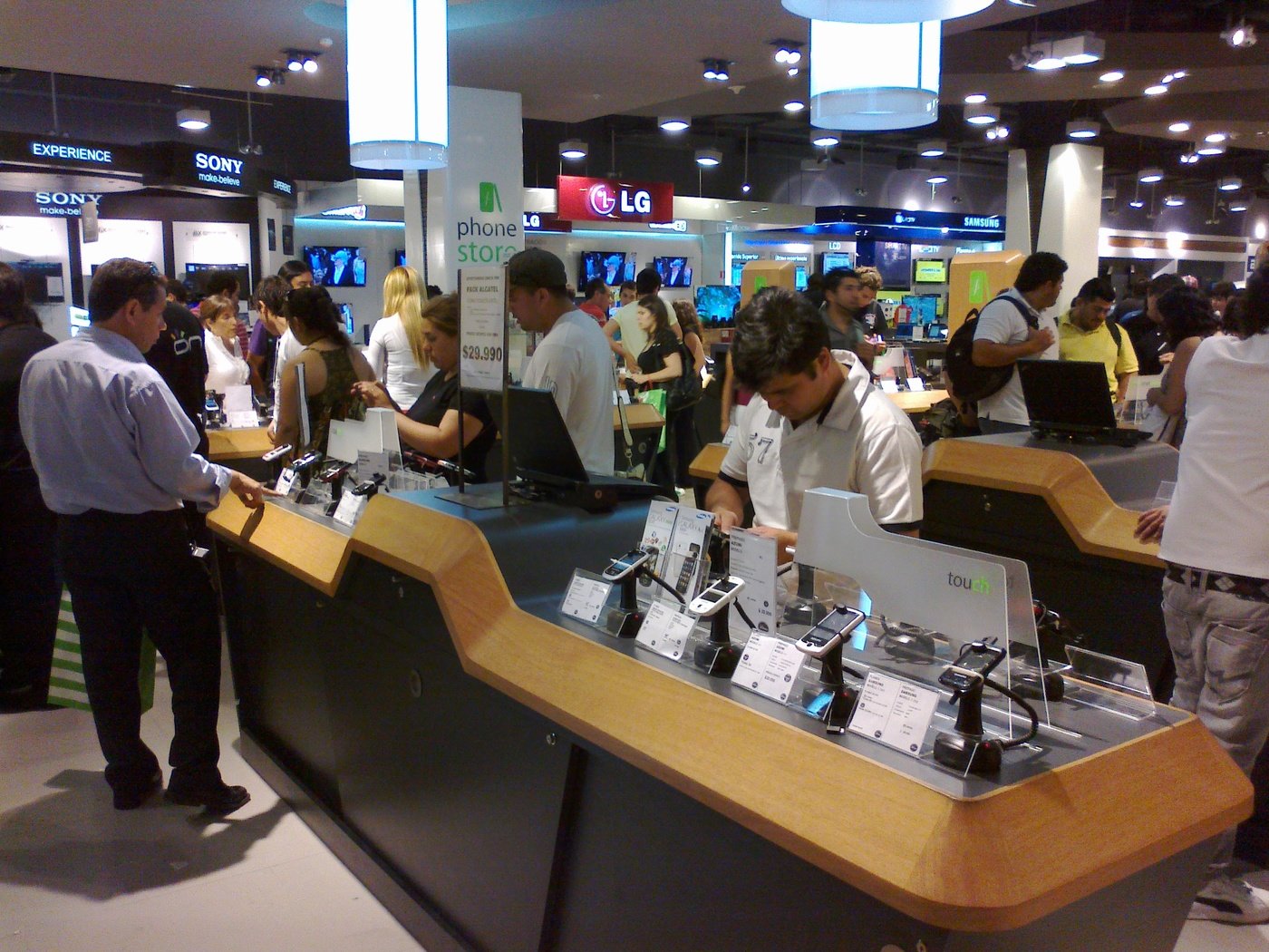 Falabella Phone Store Mall Plaza Oeste by Manuel Ronda at Coroflot.com