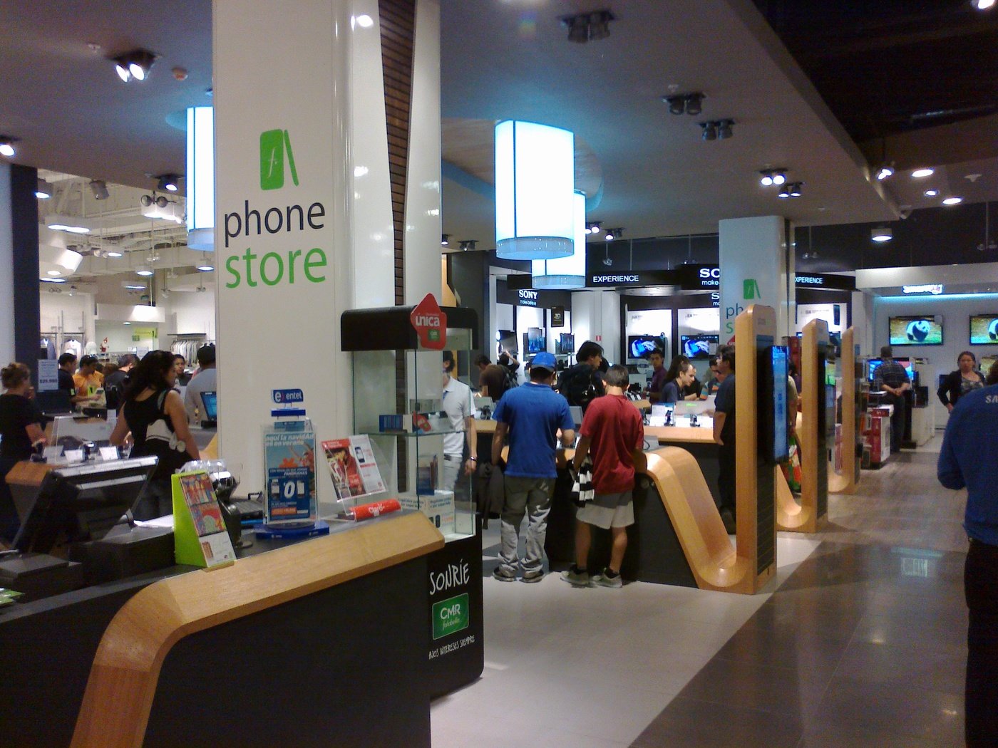 Falabella Phone Store Mall Plaza Oeste by Manuel Ronda at Coroflot.com