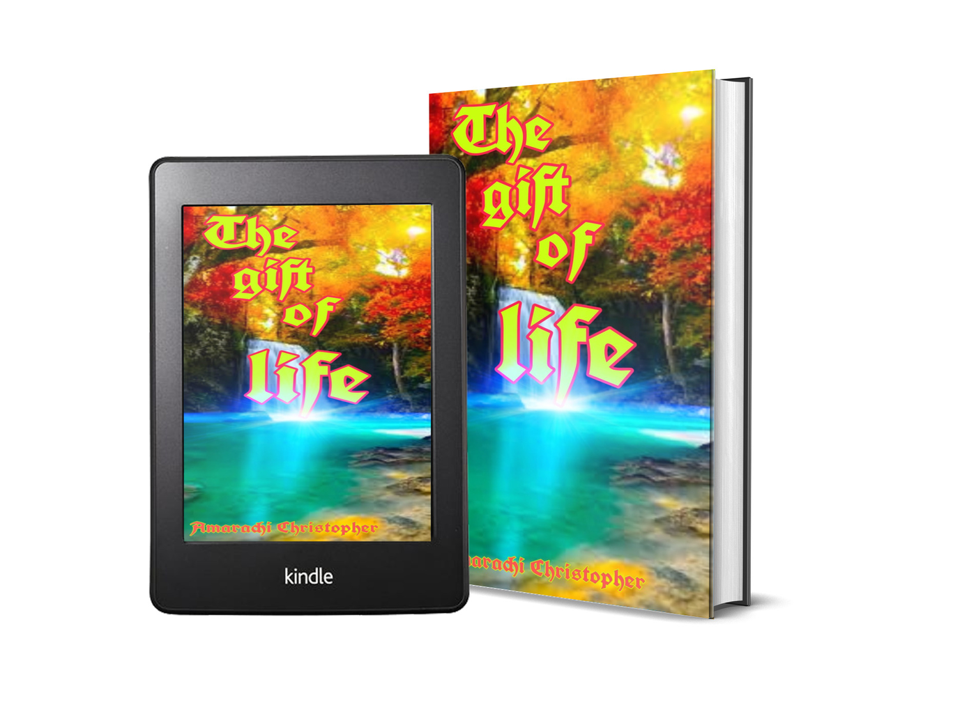Book cover for "Gift Of Life" by Amarachi Christopher at Coroflot.com