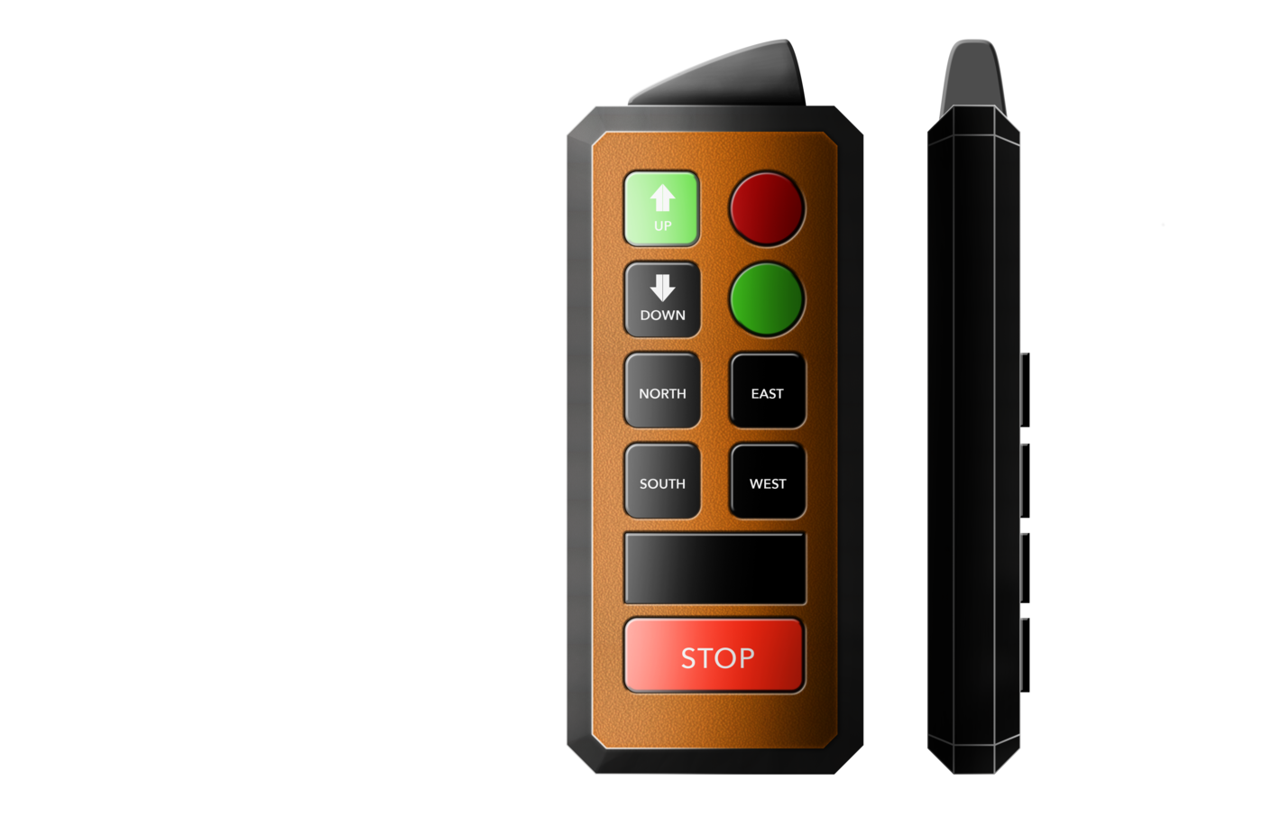 Industrial Crane remote Design and Render by Miles Thompson at Coroflot.com