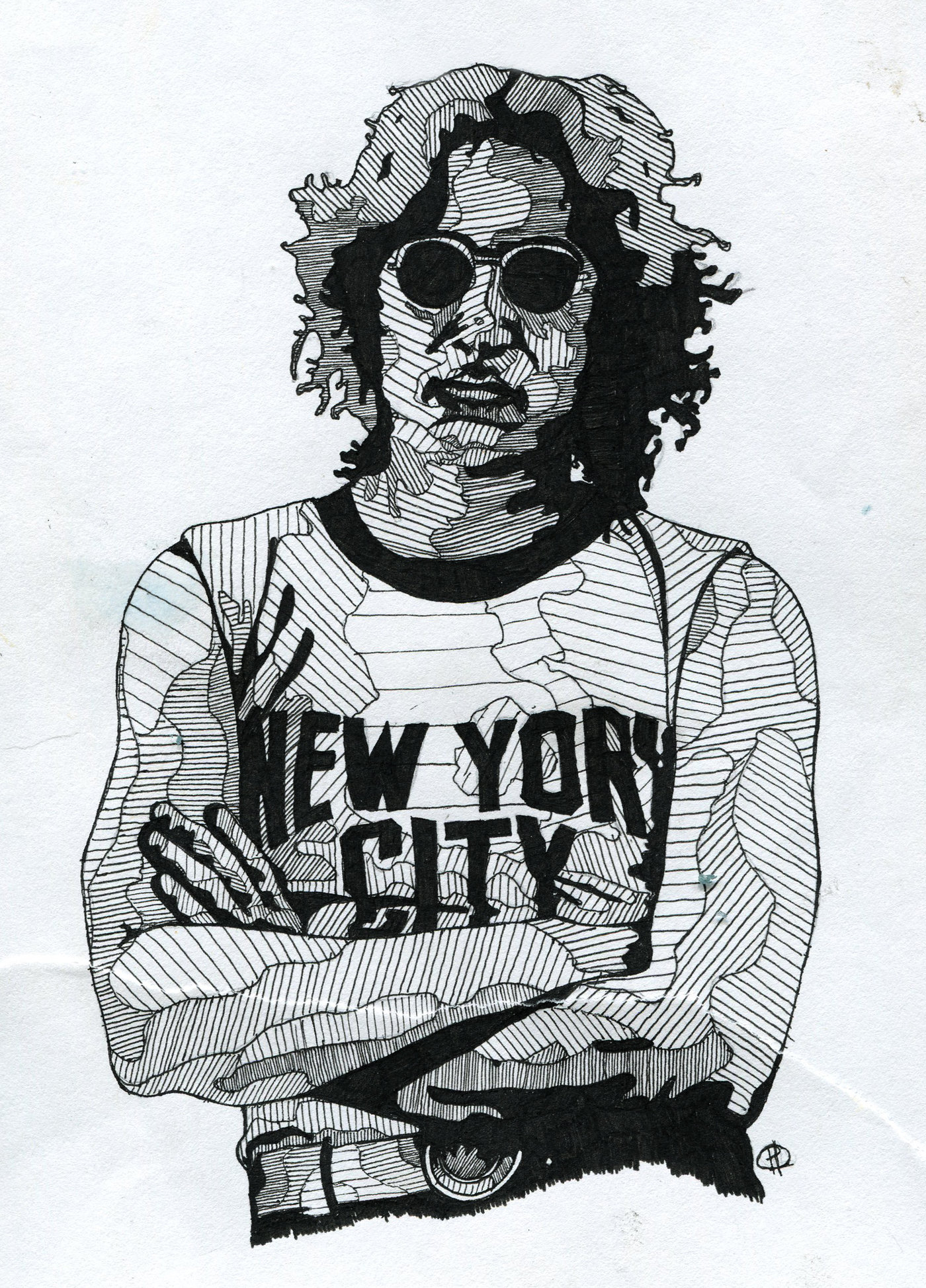 Line Portraits by PJ Loomis at Coroflot.com