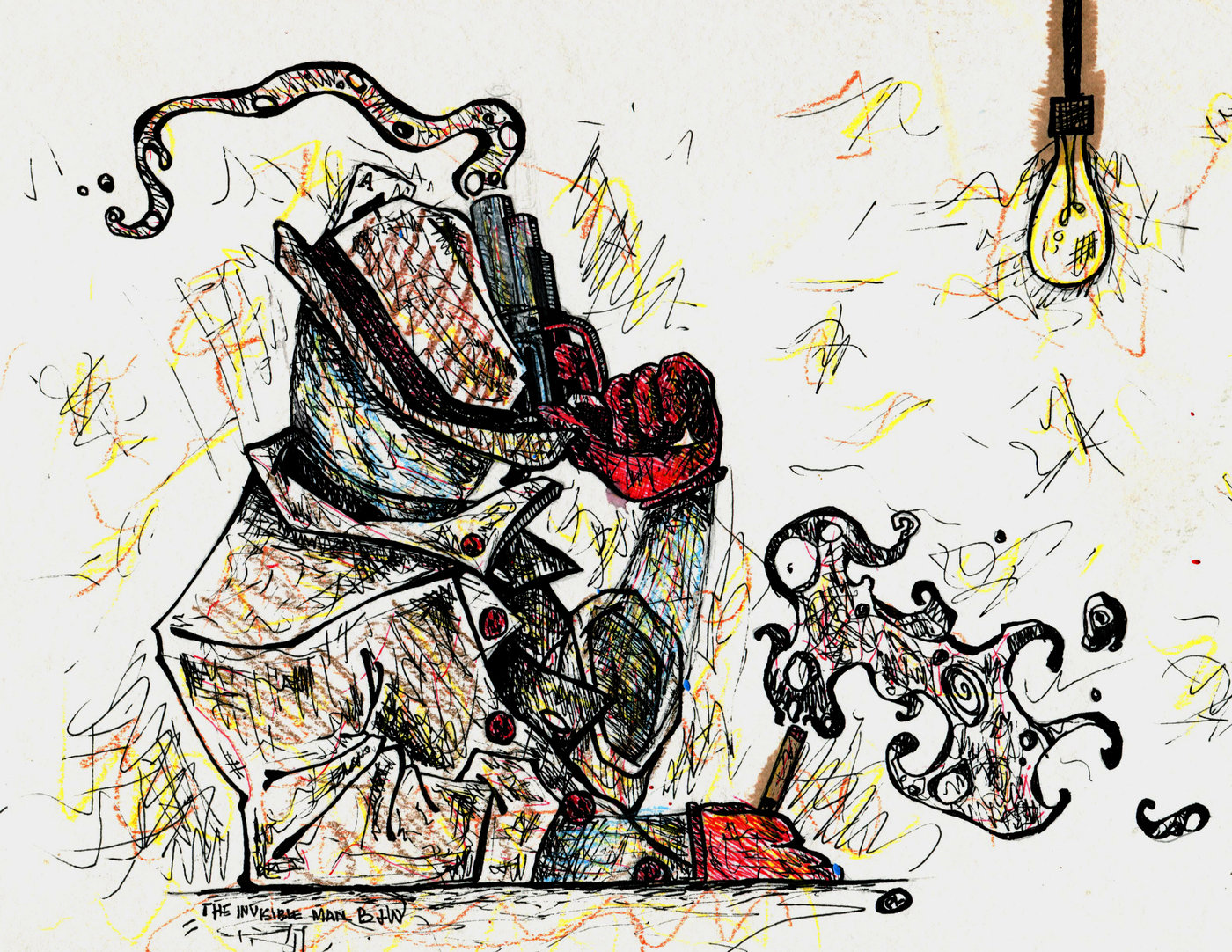 The Invisible Man Series by PJ Loomis at Coroflot.com