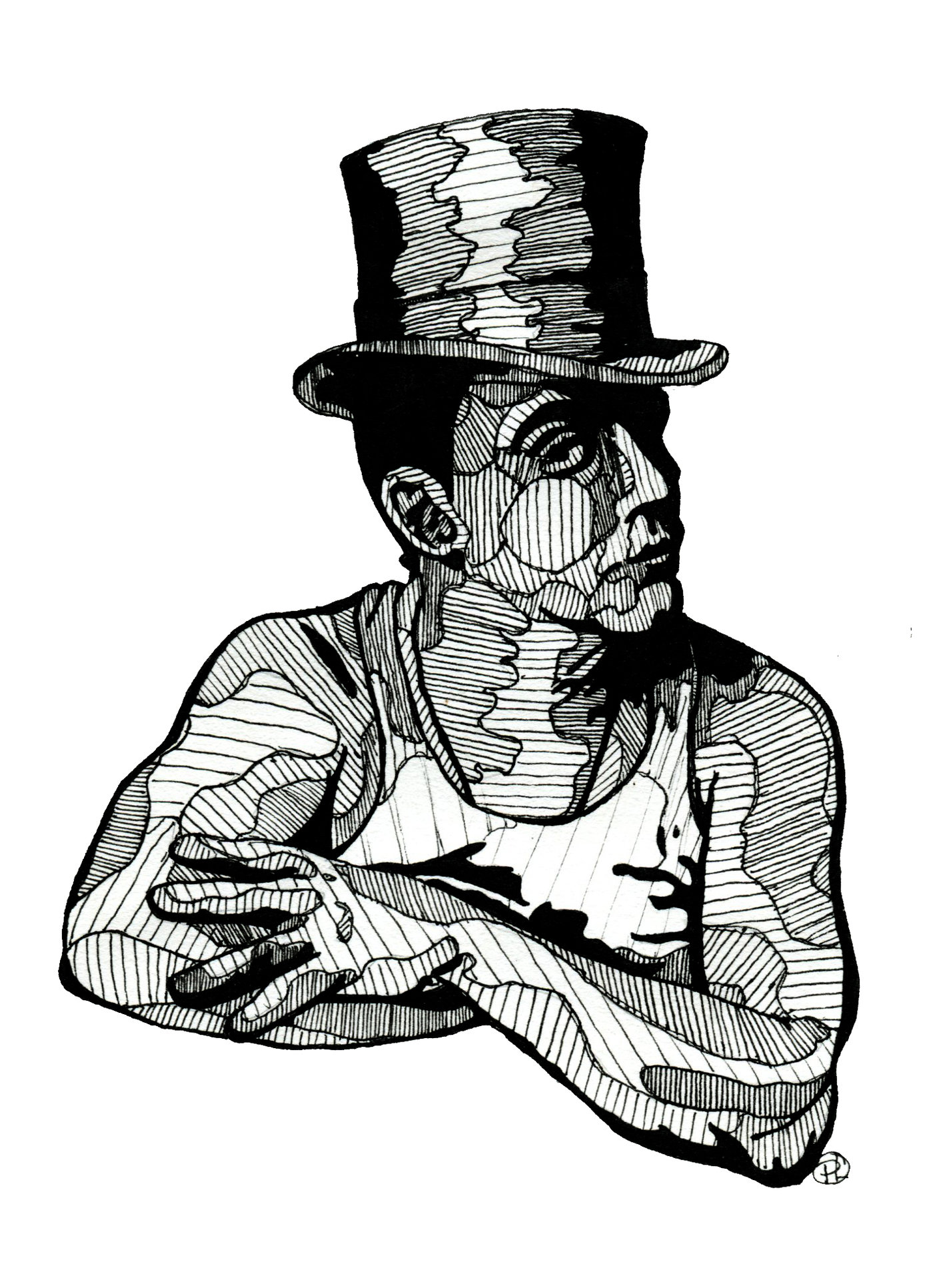 Line Portraits by PJ Loomis at Coroflot.com