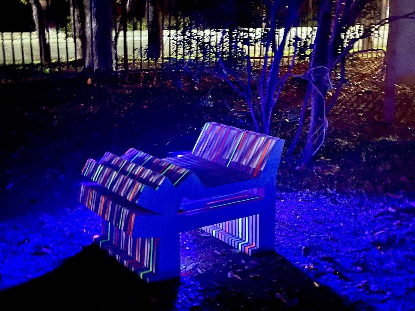 Bark Bench AIA Austin Design Shine 2024 by Kara Salinas at Coroflot.com