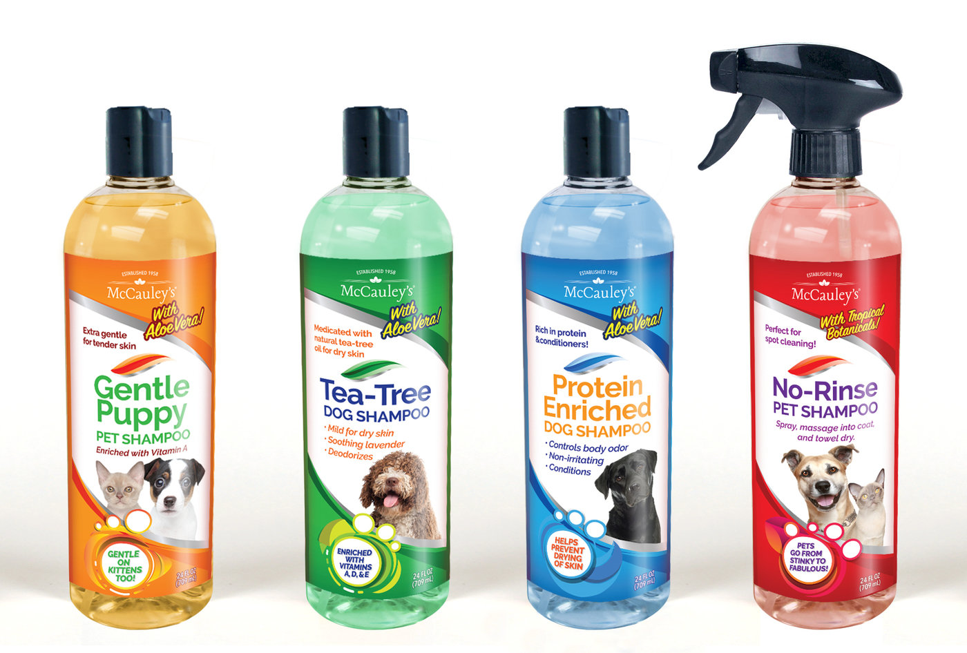 McCauley's Pet Shampoo by Dale Gehris at Coroflot.com