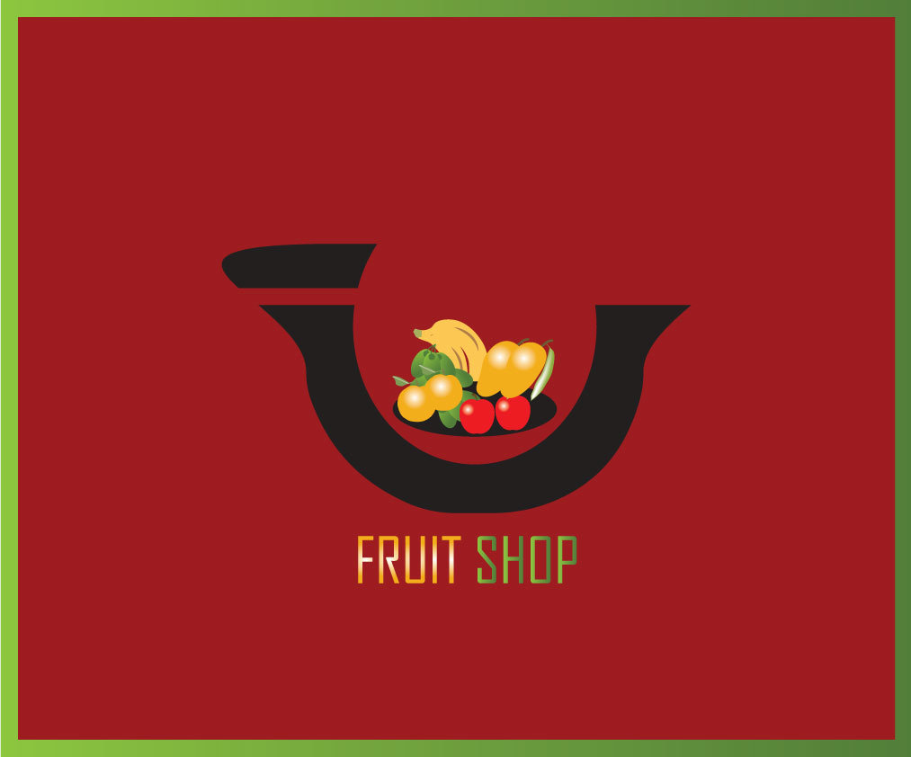 fruit shop logo by Ish Noor at Coroflot.com