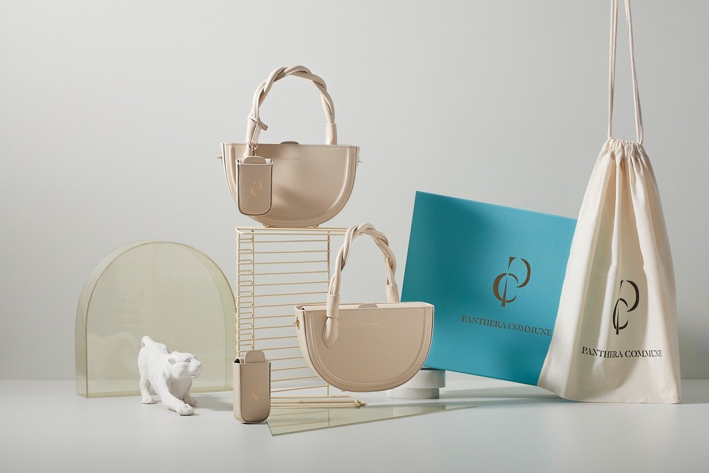 Styling for luxury leather bag PANTHERA COMMUNE by Gözdem Perrichet at ...