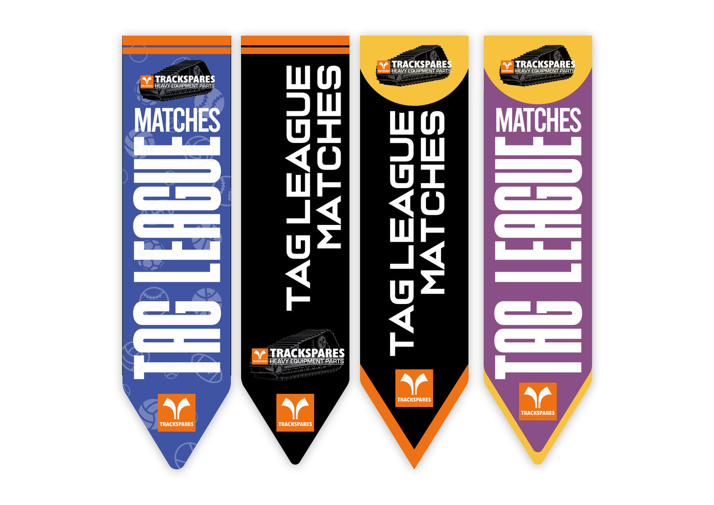 Yousuf Raza on Coroflot: Event Flag Design | Tag League Matches I had ...