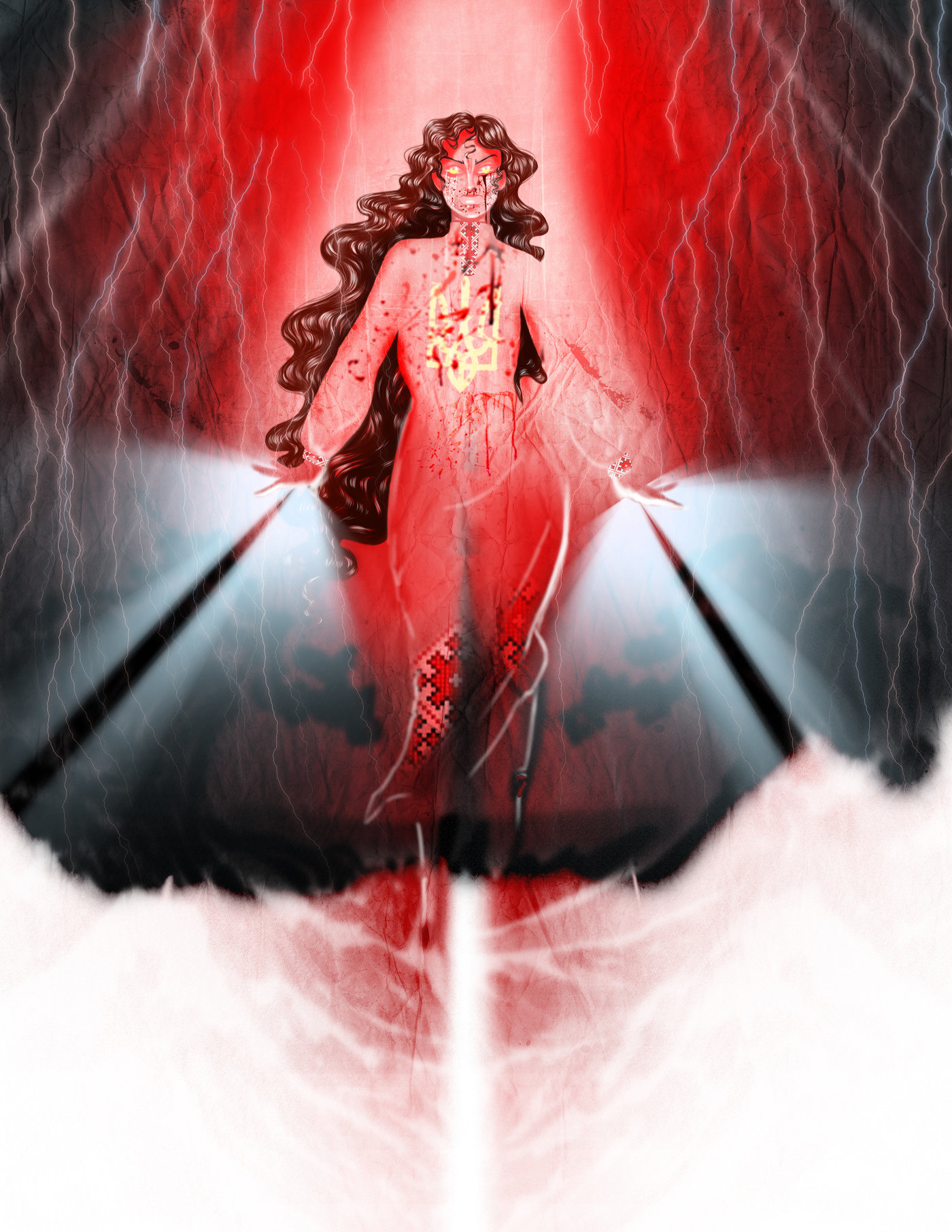 Evil water spirit by Yarina Joy at Coroflot.com