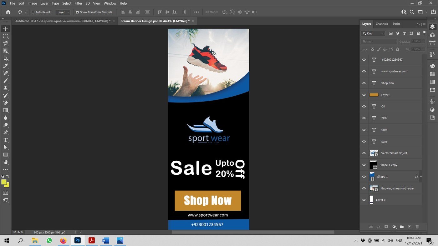 Streamer Banner Design by SAAGraphics Rehman at Coroflot.com