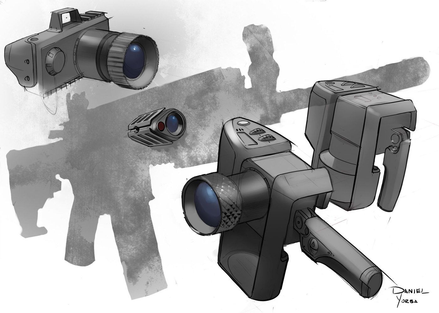 Assorted Sketches by Daniel Yorba at Coroflot.com