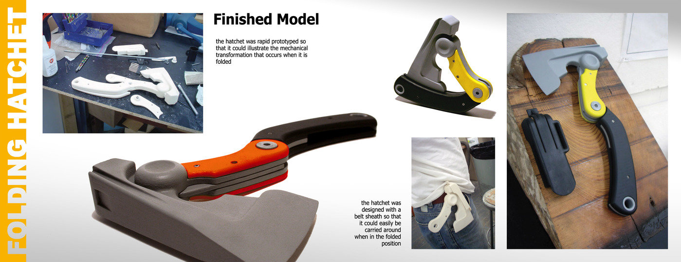 Folding Hatchet Design by Mark Menendez at Coroflot.com