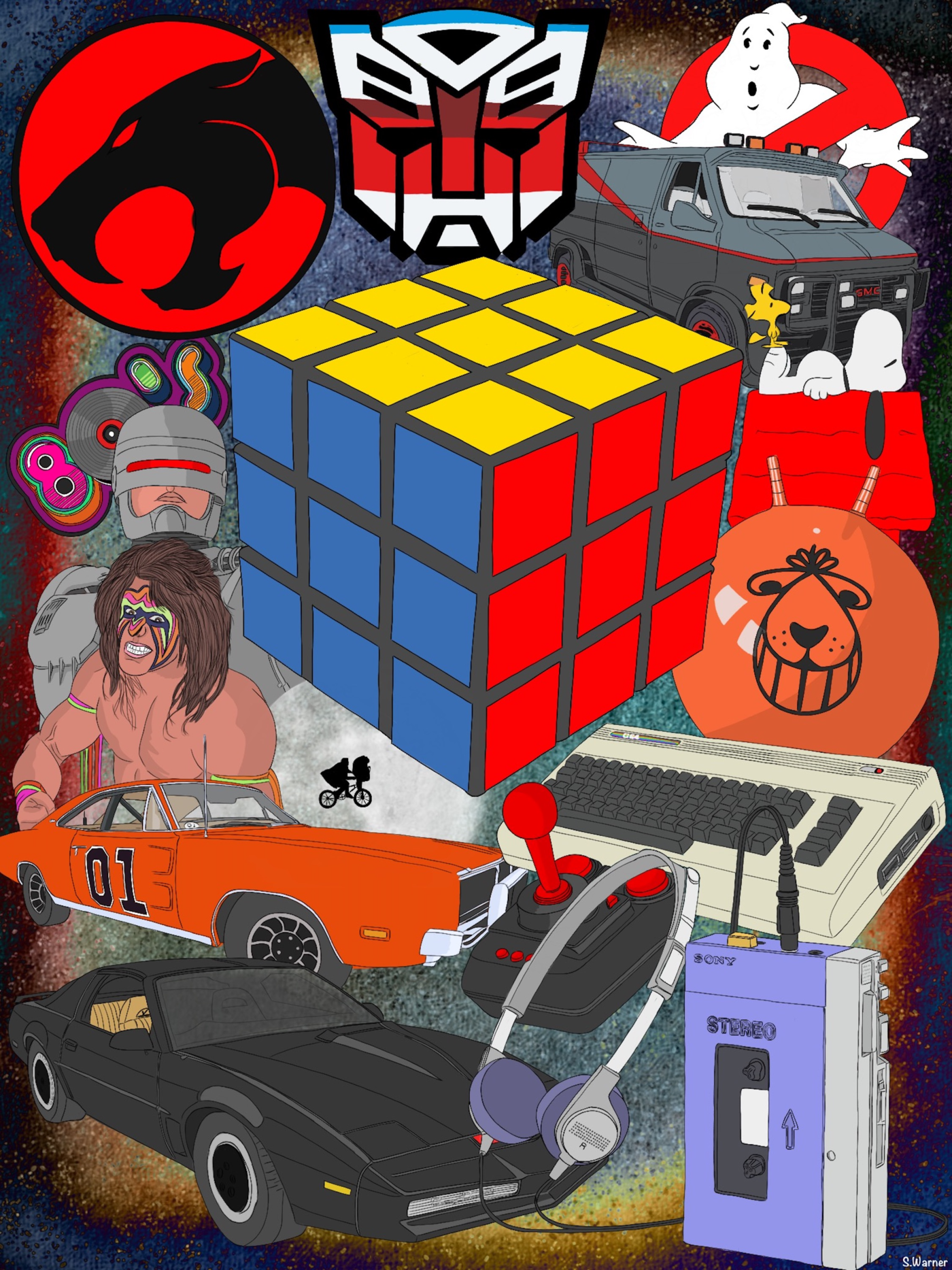 All things 80's by stewart warner at Coroflot.com