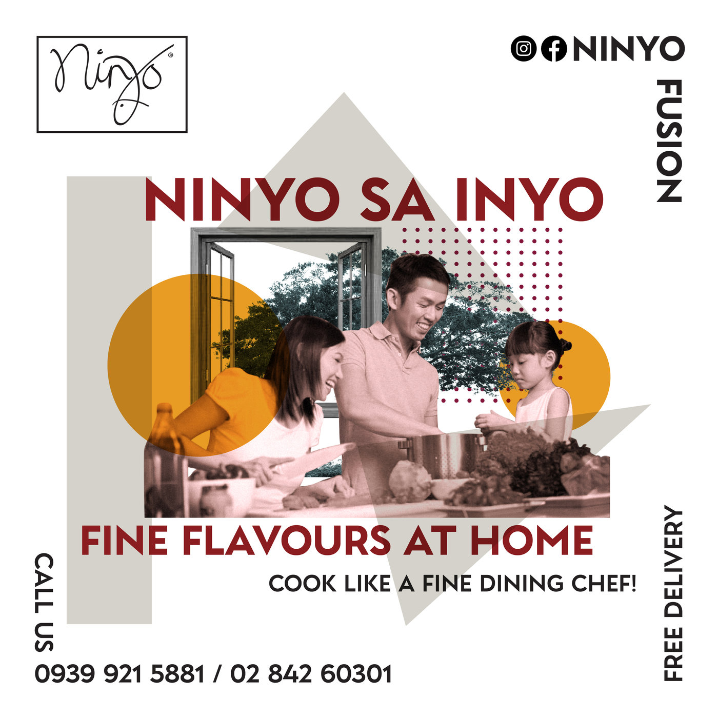Ninyo Fusion Social Media Menu by Hilarion Raymundo at Coroflot.com