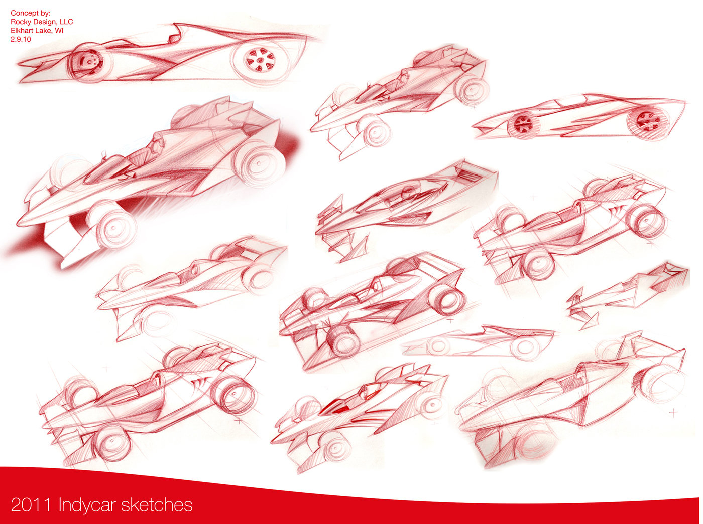 Indycar Concept by Paul Rossetto at Coroflot.com