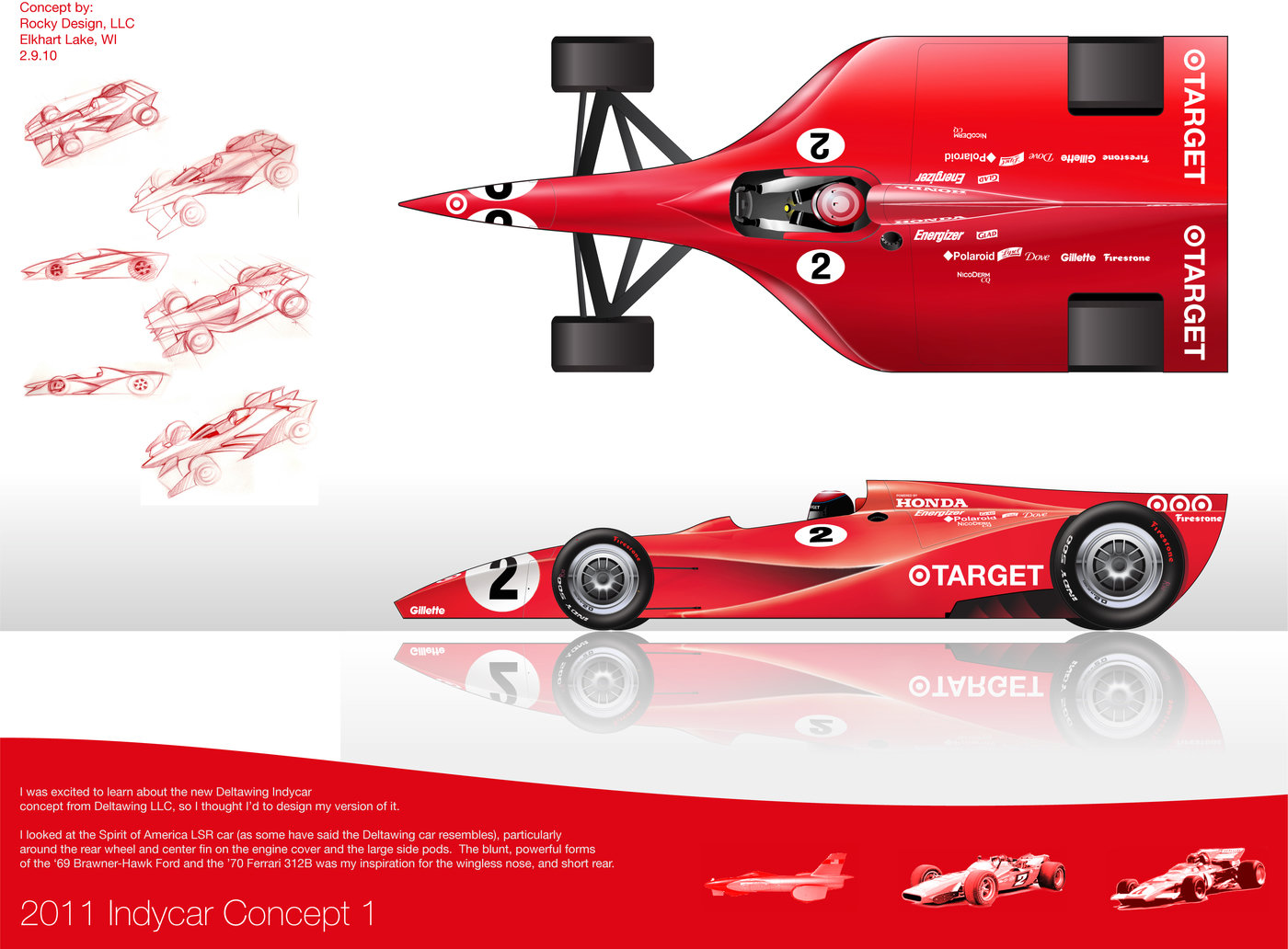 Indycar Concept by Paul Rossetto at Coroflot.com