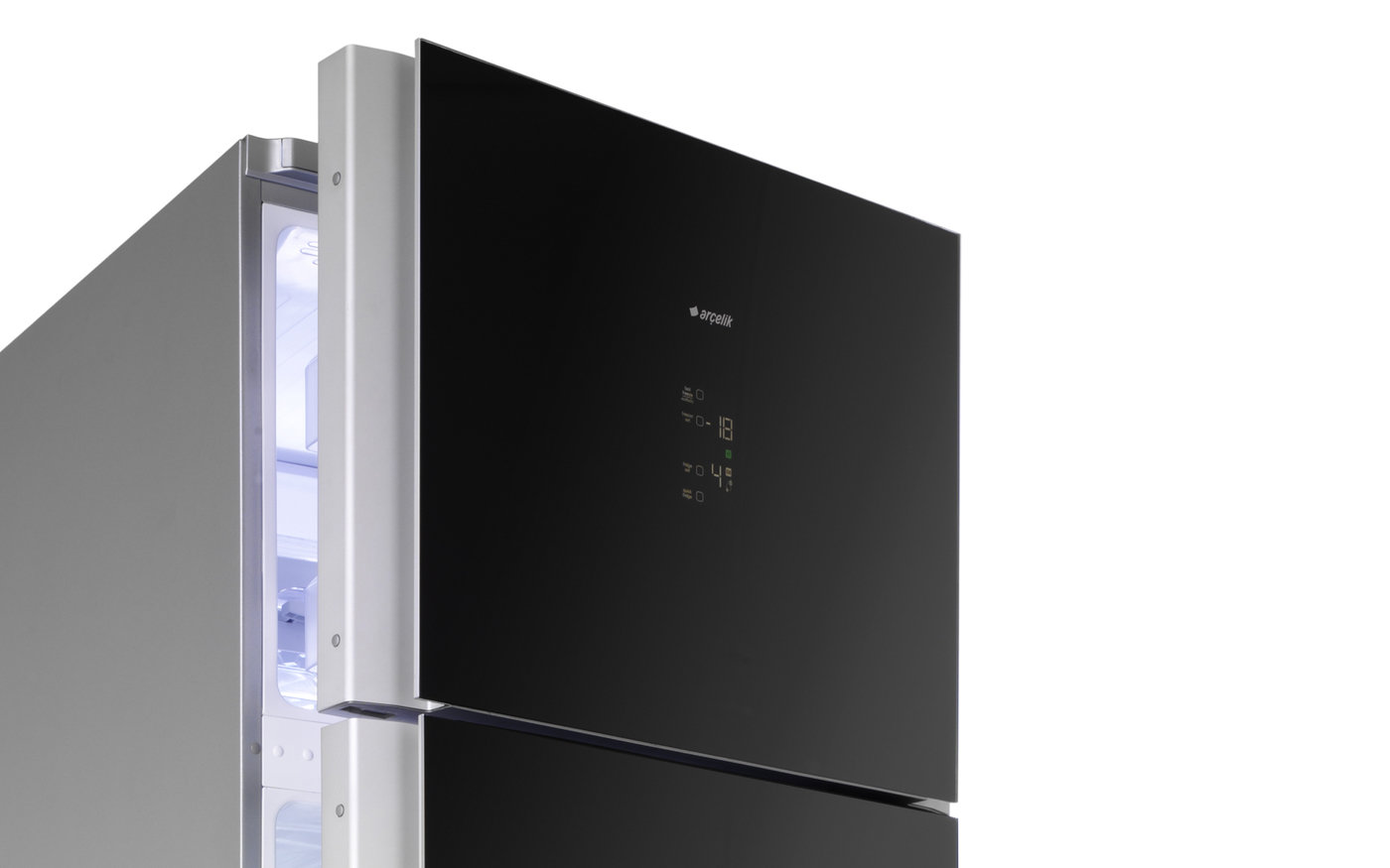 Orbital Black Refrigerator by Deger Demircan at Coroflot.com