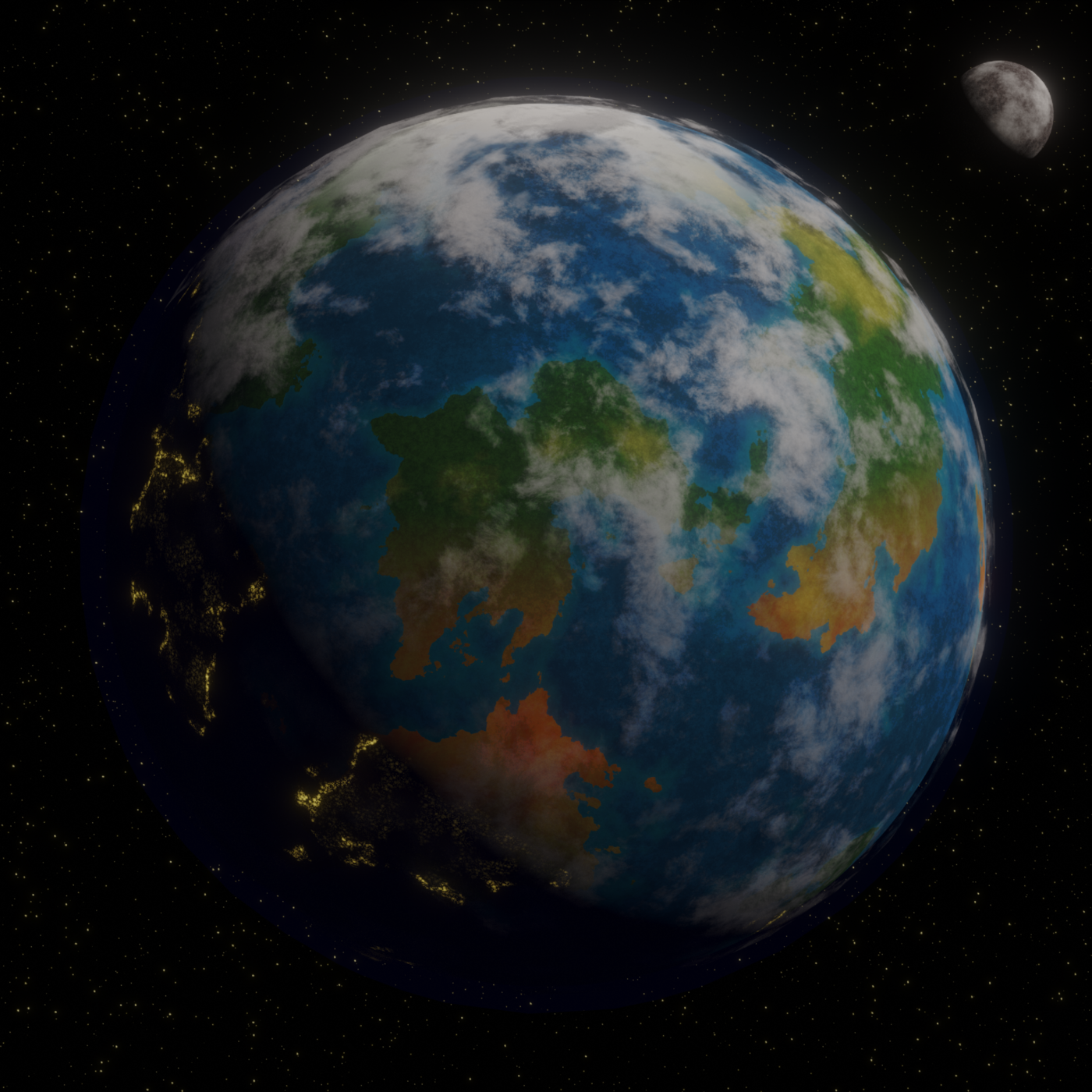 A Demonstration of Procedural Textures by Jaren Kirkman at Coroflot.com